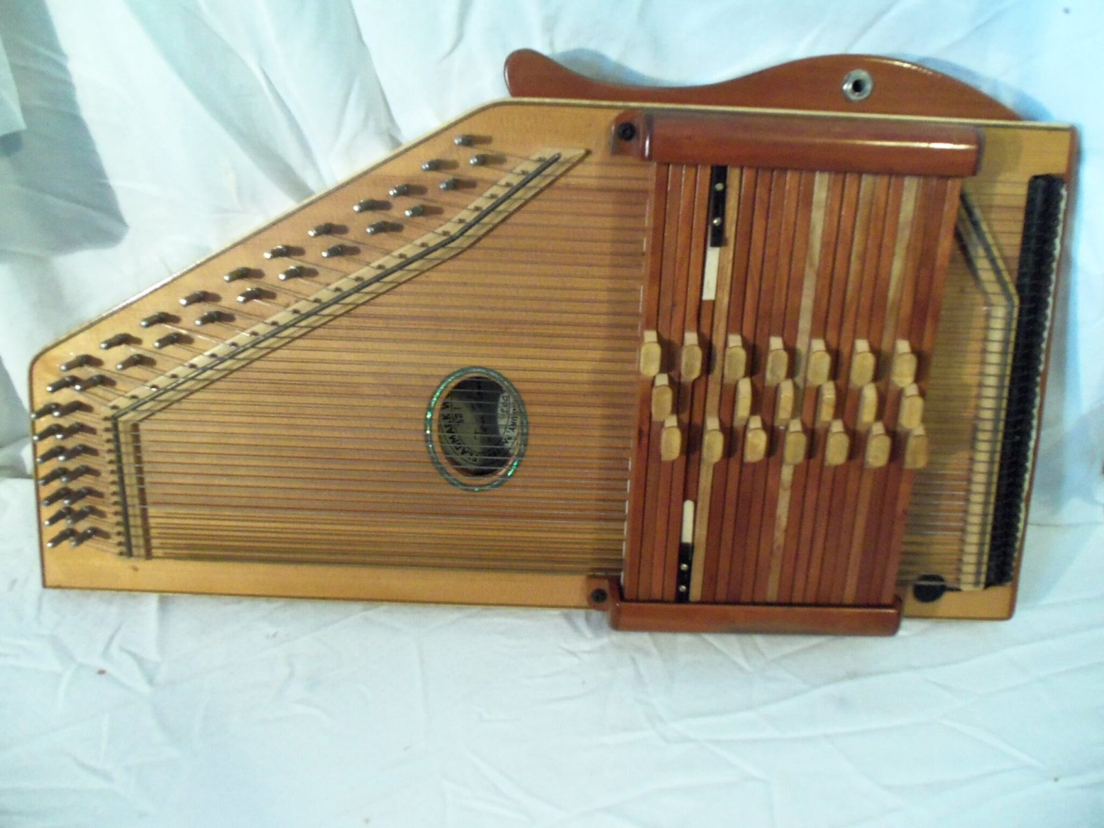 Autoharp with a Slide
